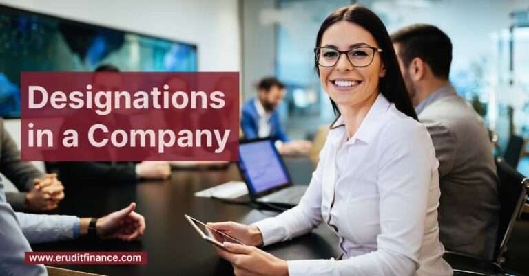 List of Designations in a Company (20 Positions)