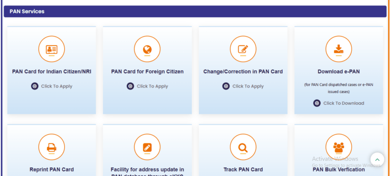 E PAN Card Apply (Step By Step Guide)